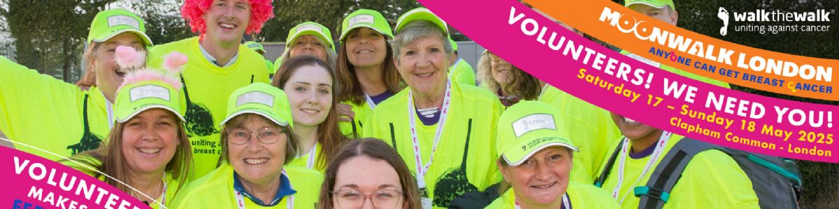 MoonWalk London 17th-18th May 2025 – Event Support Needed!