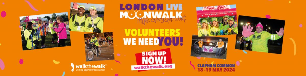 MoonWalk London 2024 – Event Volunteers