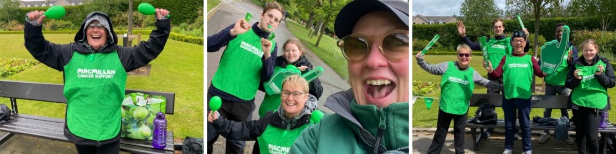 Crowd cheerers at Macmillan Glasgow Kiltwalk!